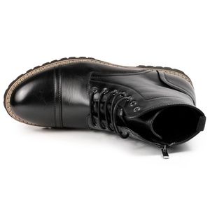 Metrocharm | Shoes | Metrocharm Mc31 Black Mens Lace Up Oxford Boot ...